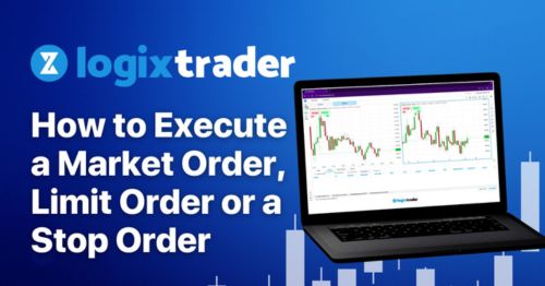 How to Perform a Market Order, Limit Order or a Stop Order on the LogixTrader Platform