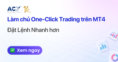 Làm chủ One-Click Trading trên MT4 để Đặt Lệnh Nhanh hơn